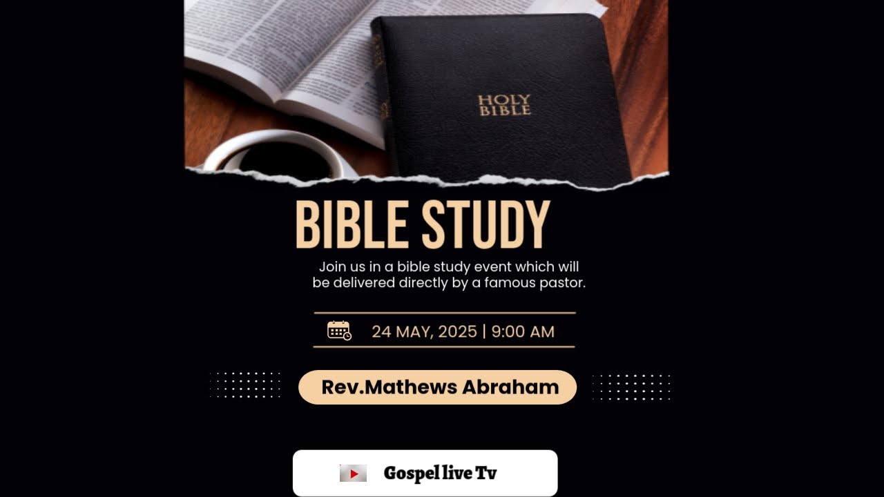 Bible Study | The Gospel of John | Episode 04 | Rev. Mathews Abraham ...