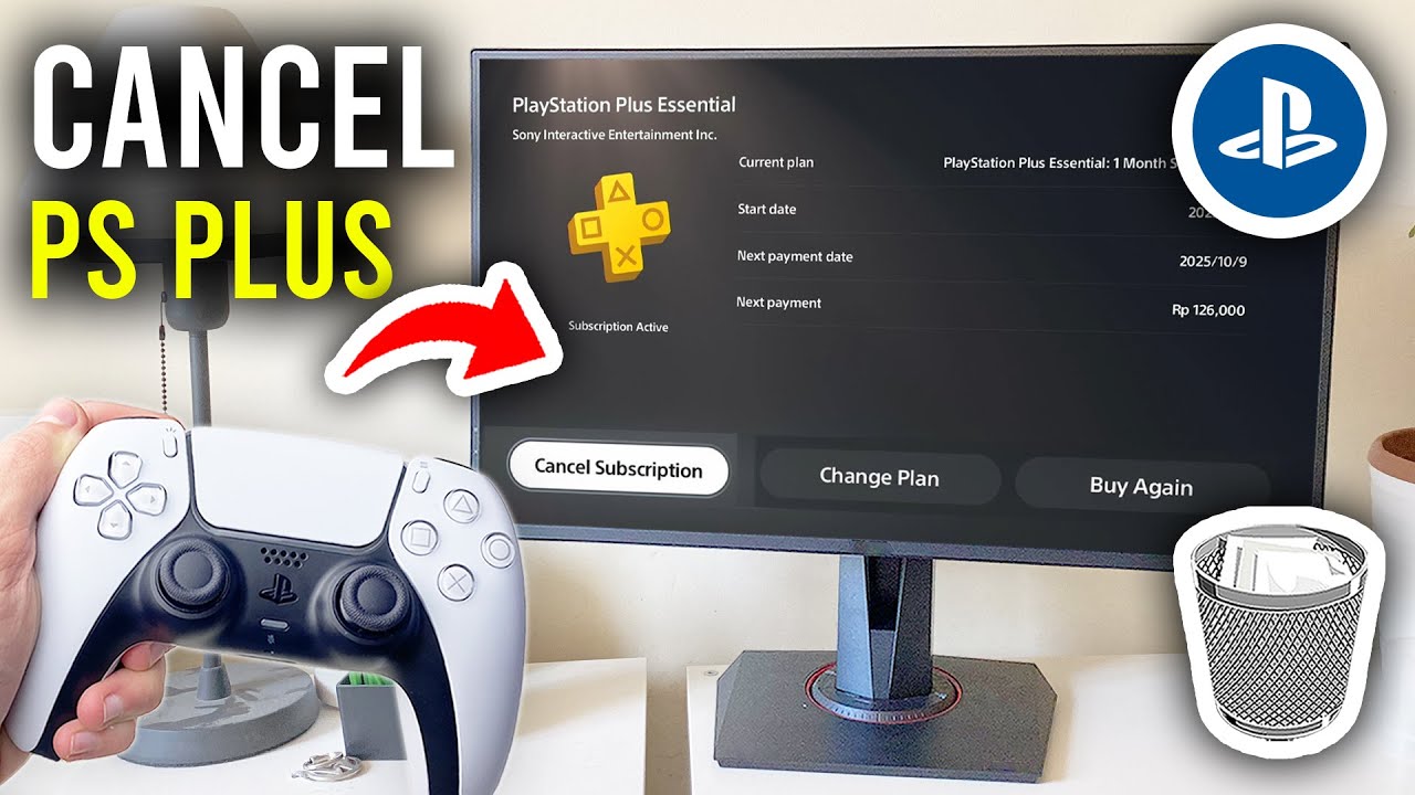 How To Cancel PS Plus On PS5 - Step By Step - YouTube