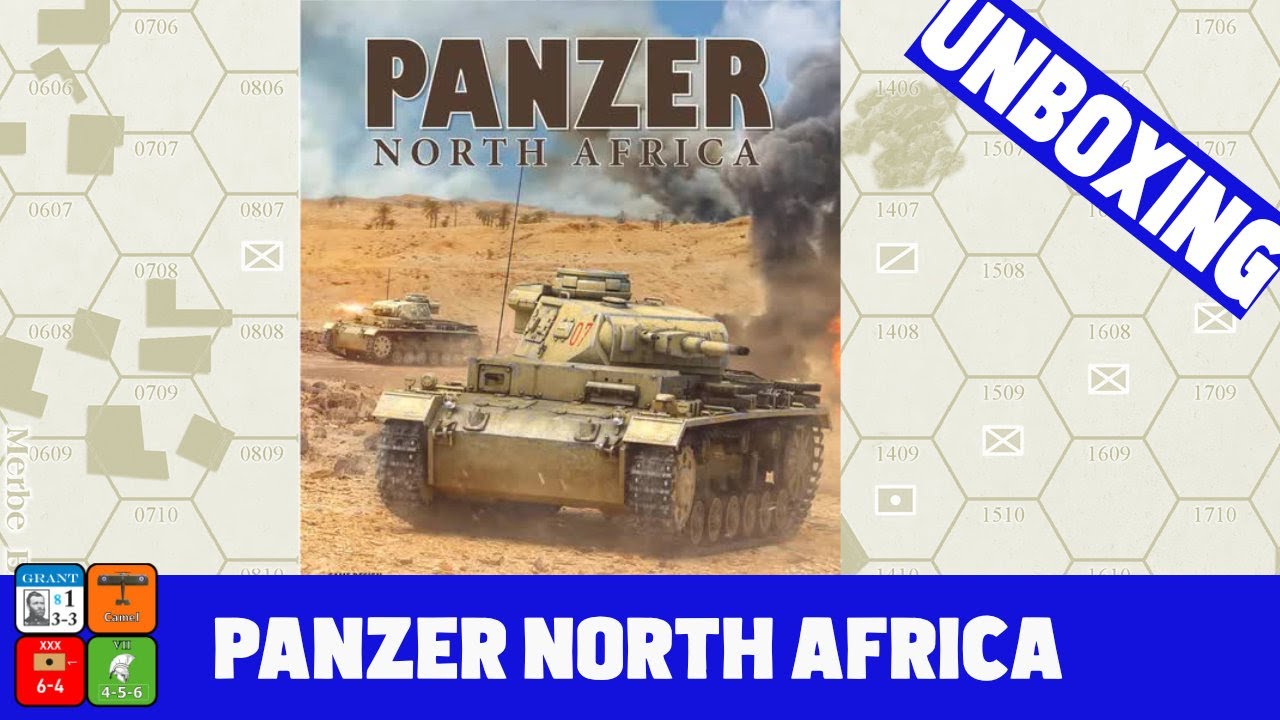 Panzer North Africa Unboxing - YouTube