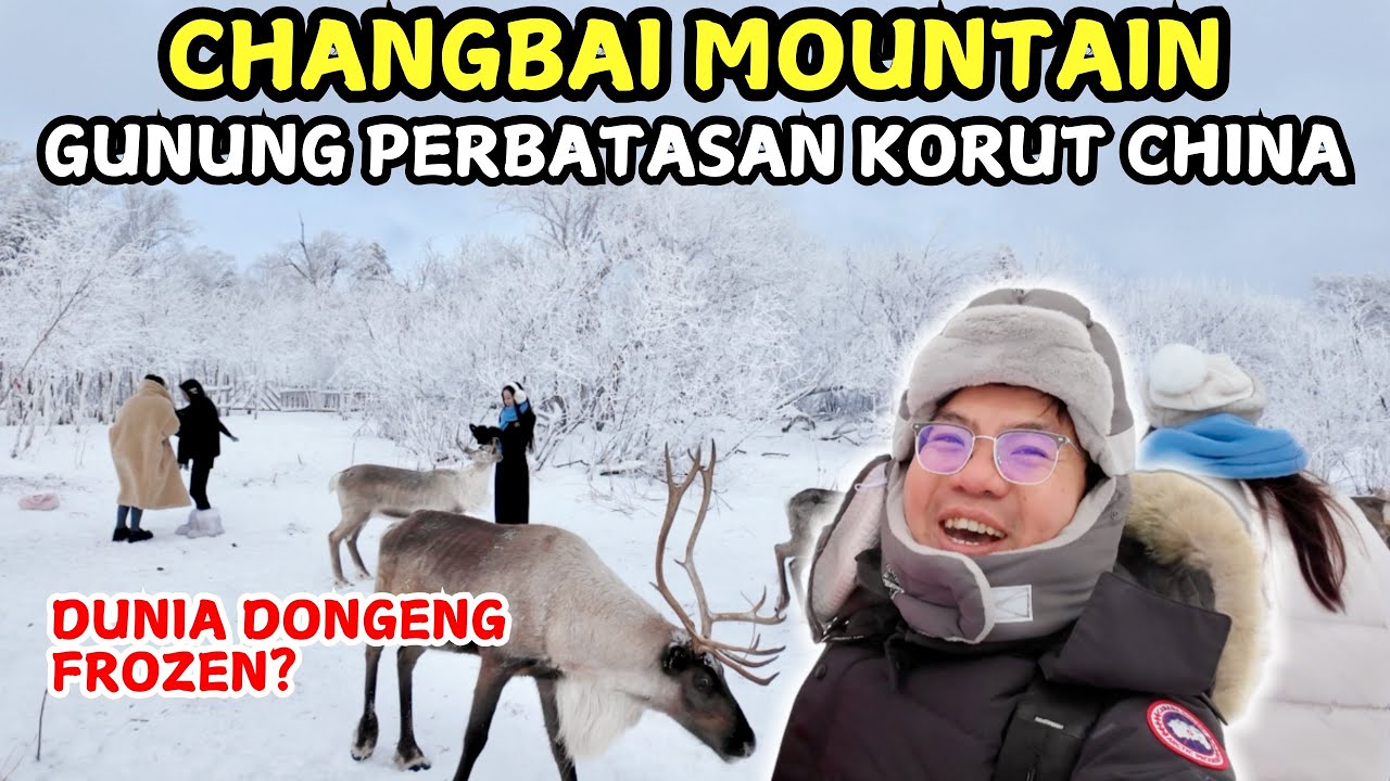 SERU banget! GUNUNG SALJU Perbatasan CHINA & KOREA UTARA | CHANGBAI aka ...