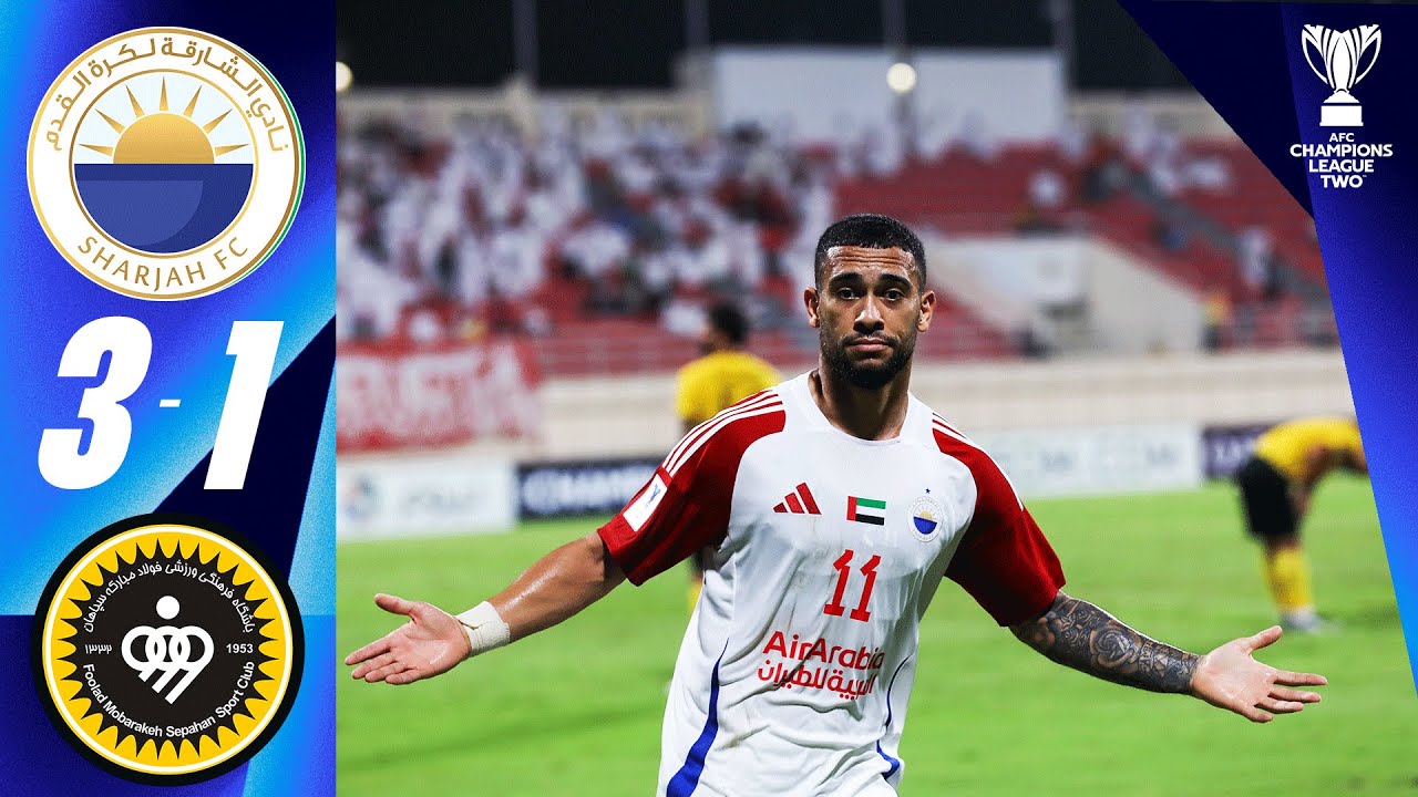 Sharjah FC (UAE) - Sepahan SC (IRN) | Highlights | AFC Champions League ...