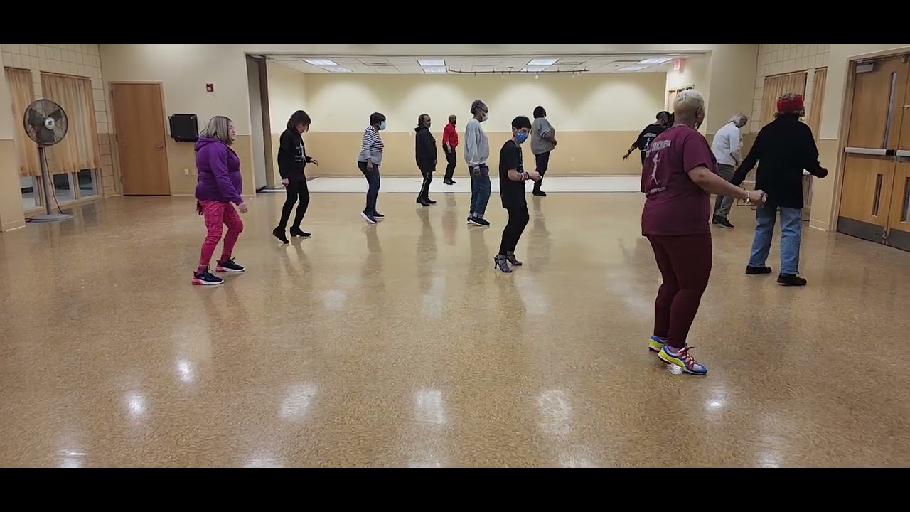 Line dance "J & J Say it again - YouTube