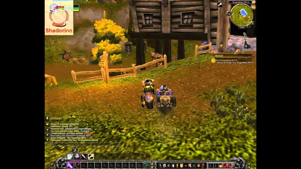 Elwynn Forest - The Fargodeep Mine - YouTube