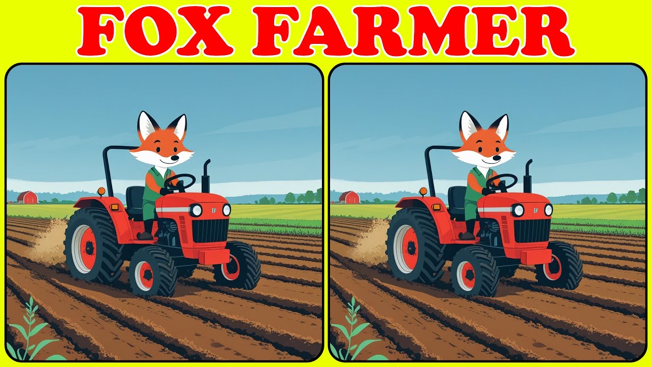 Spot the Difference: Fox Farmer [Find 3 Differences] #46 - YouTube