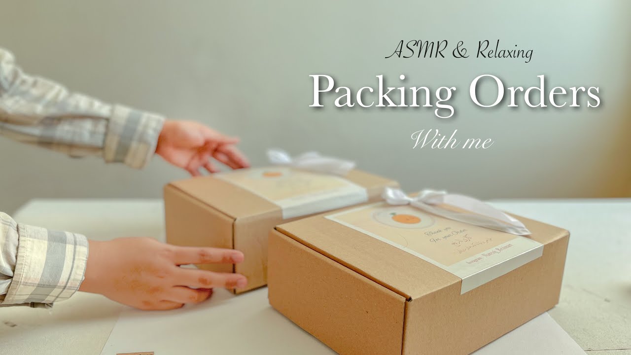 ASMR packing orders with me | relaxing pack resin bags orders | resin ...