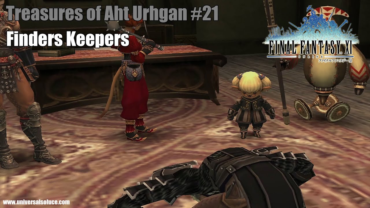 Final Fantasy XI - Mission Treasures of Aht Urhgan#21 : Finders Keepers ...