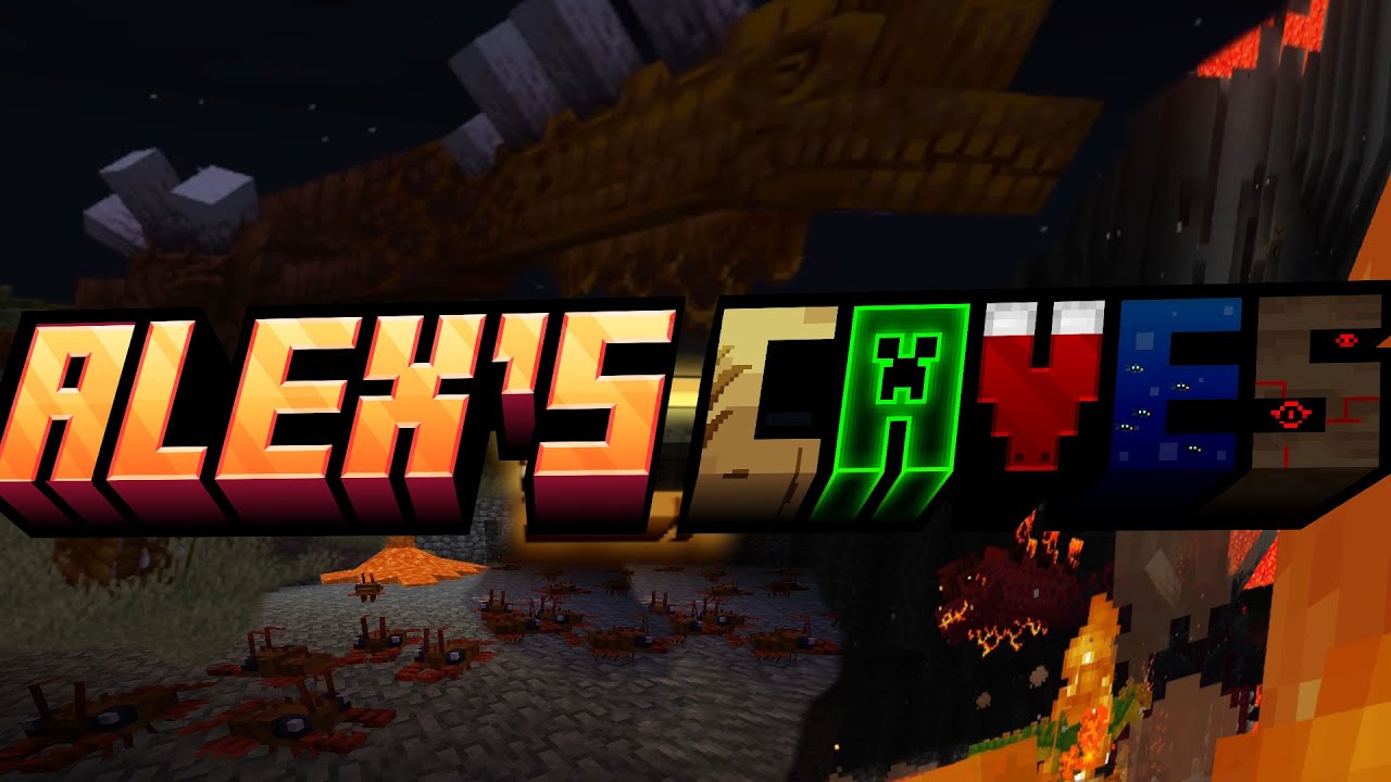 Discovering Ancient Wonders: Primordial Caves in Alex's Caves Mod - YouTube