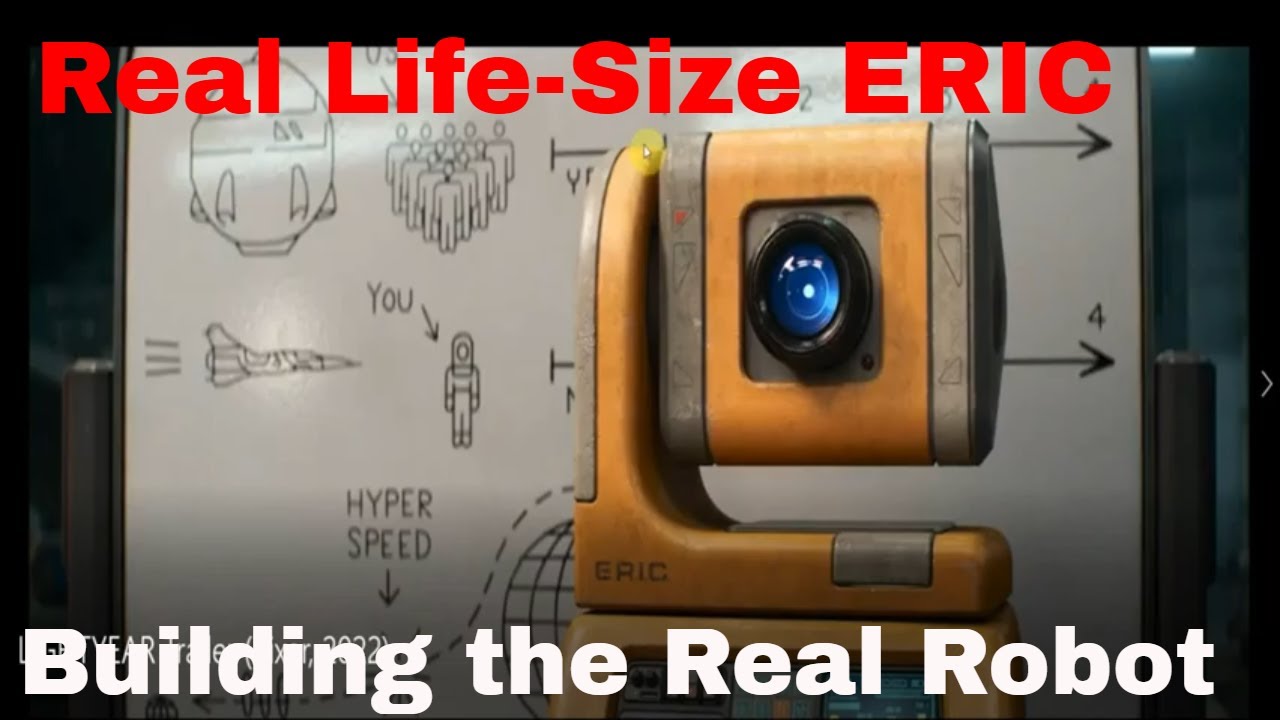 Buzz Lightyear Trailer ERIC Robot | Making a real life size ERIC Robot ...