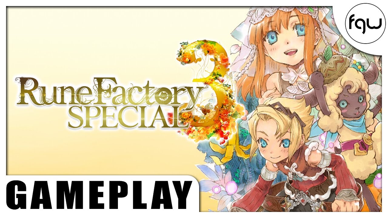 RUNE FACTORY 3 SPECIAL Gameplay (PC 4K 60FPS) - YouTube