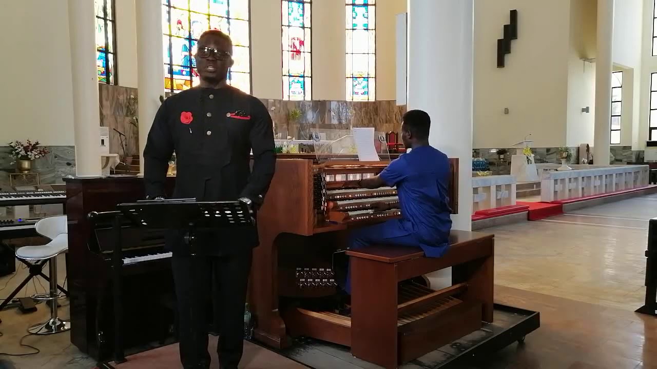 Ave Maria by William Gomez. Performed by Olumide Baritone. - YouTube