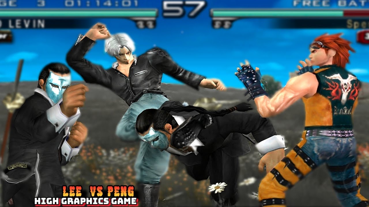 Tekken Dark Ressurection Lee Vs Peng Psp Android Gameplay - YouTube