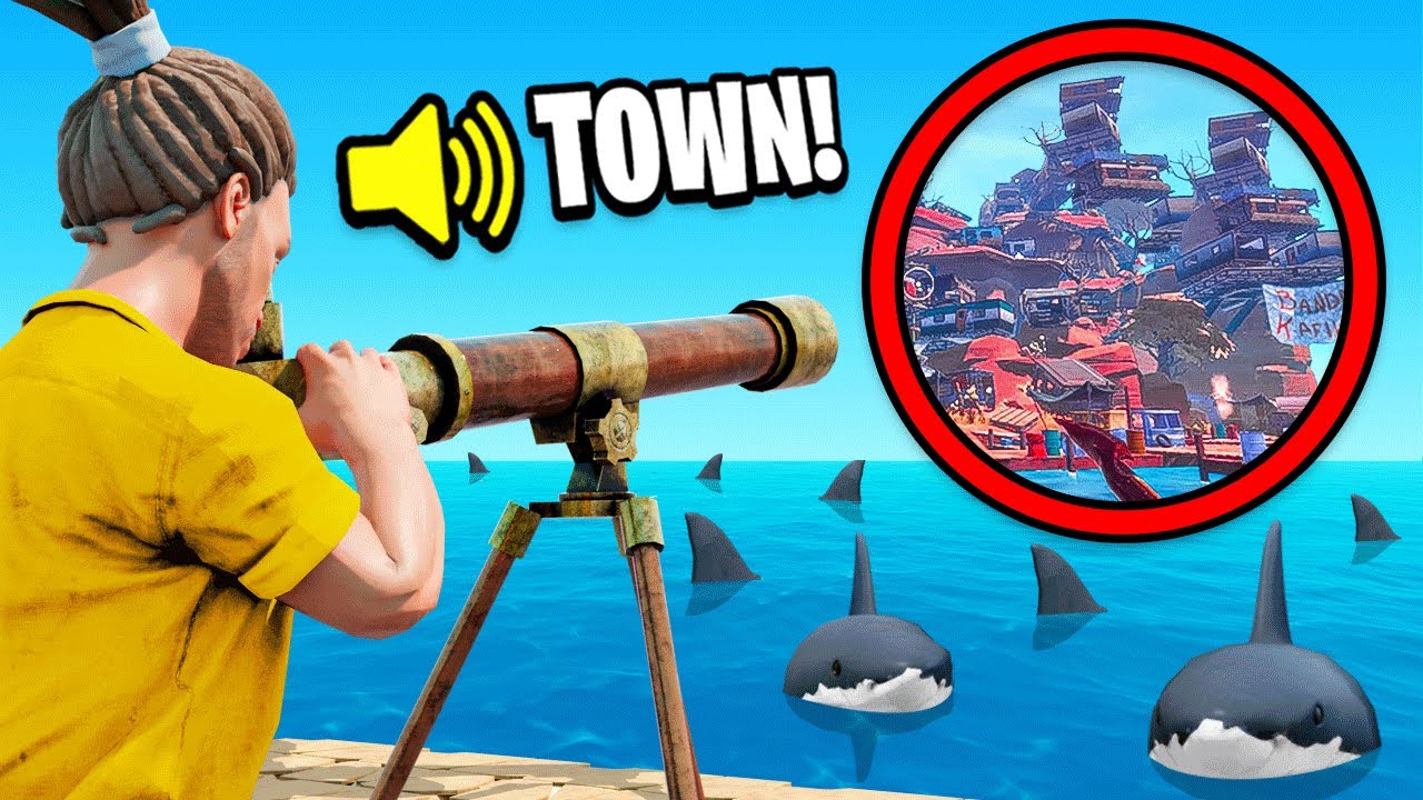 SECRET ISLAND UPDATE in Raft (IM STILL SCARED) - YouTube