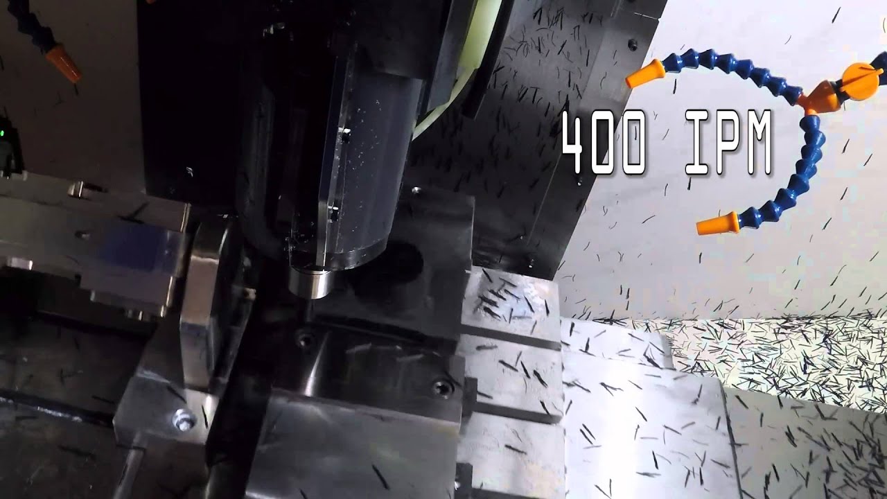 400 IPM Cutting on Brother Speedio - YouTube