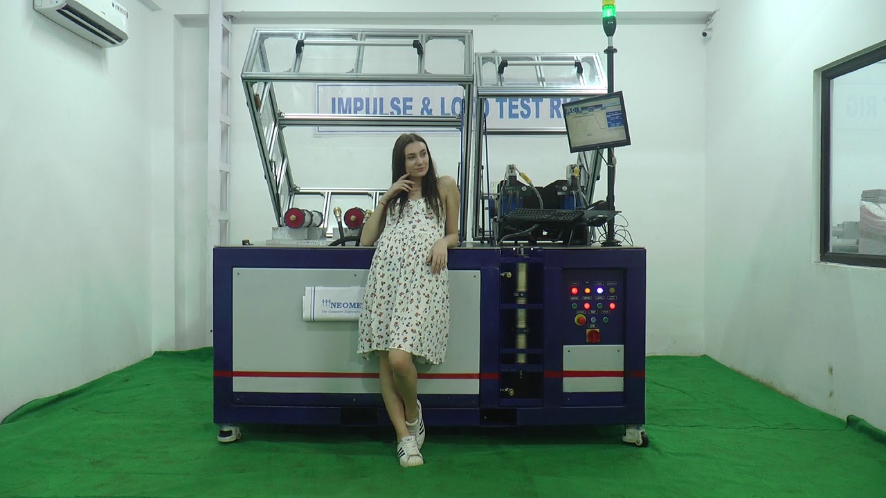 Impulse & Load Test Rig - YouTube