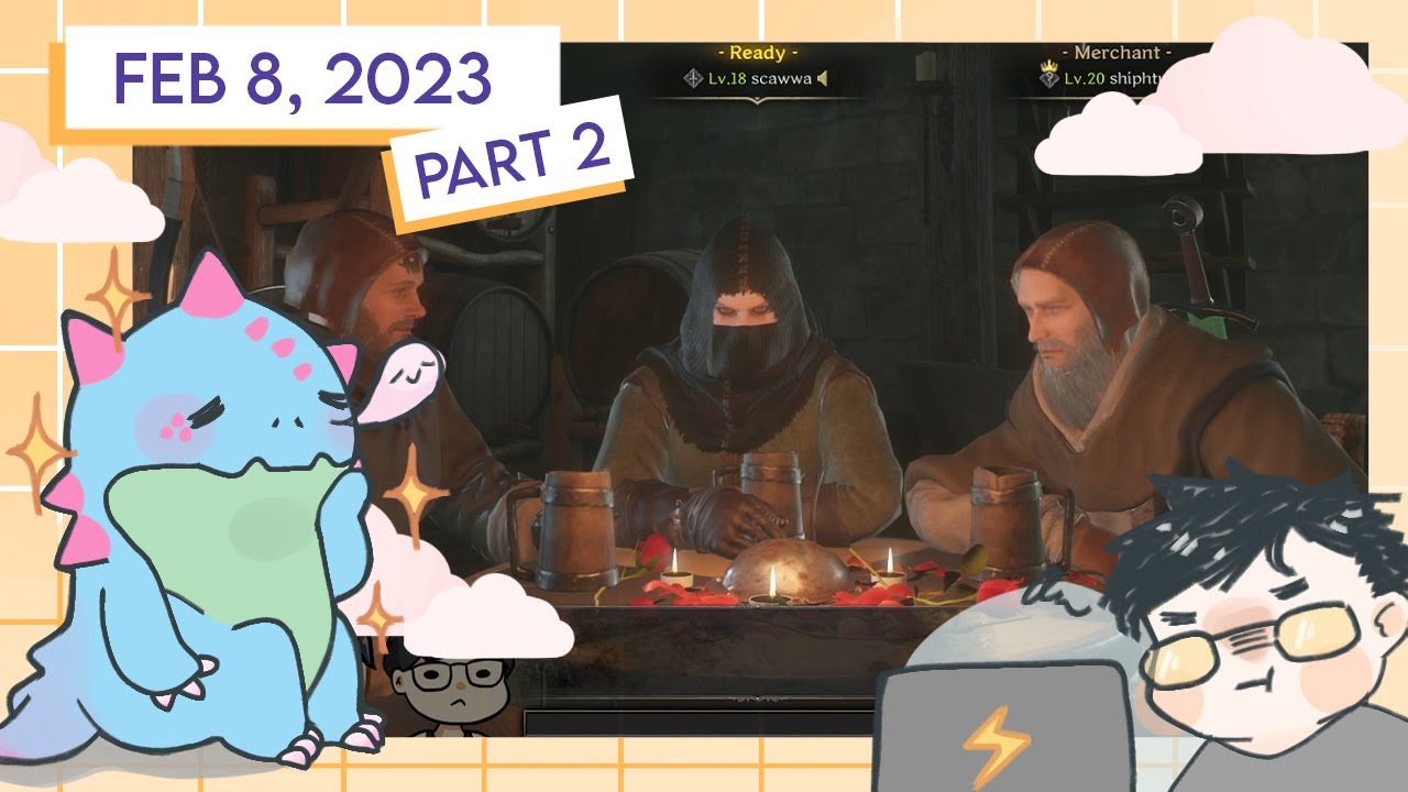 [2023 Feb 8] PART TWO: Surprise! I’m back | Dark and Darker Stream! (ft ...