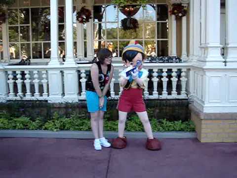 Meeting Pinocchio! - YouTube