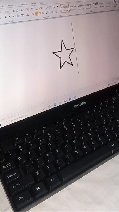 Ms word shortcut key | Star ⭐ symbol #shorts #msword #star - YouTube