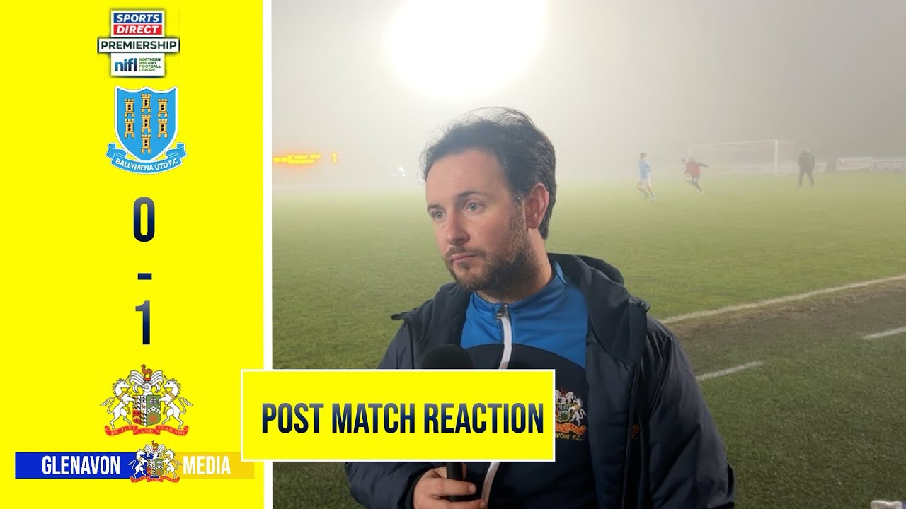 REACTION | Stephen McDonnell Post Match Interview | Ballymena 0-1 Glenavon | 11/11/23 - YouTube