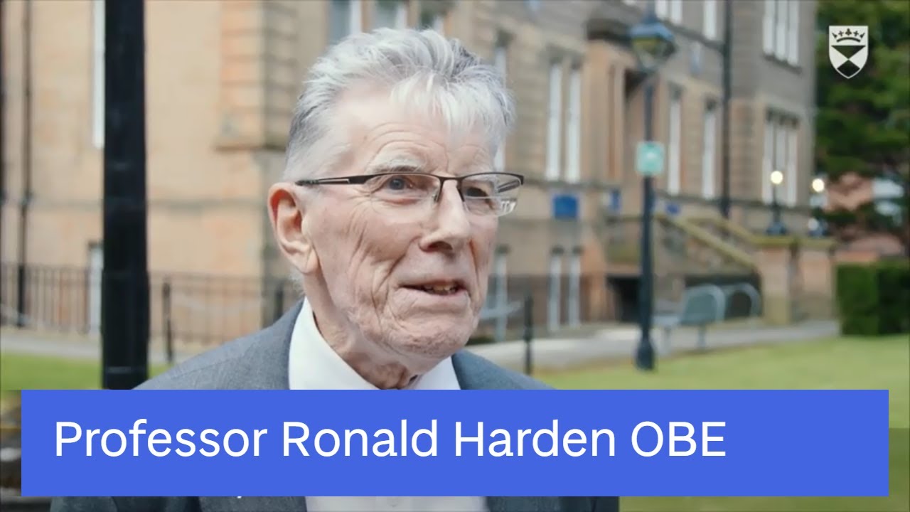 University of Dundee | Research | Professor Ronald Harden OBE receives ...