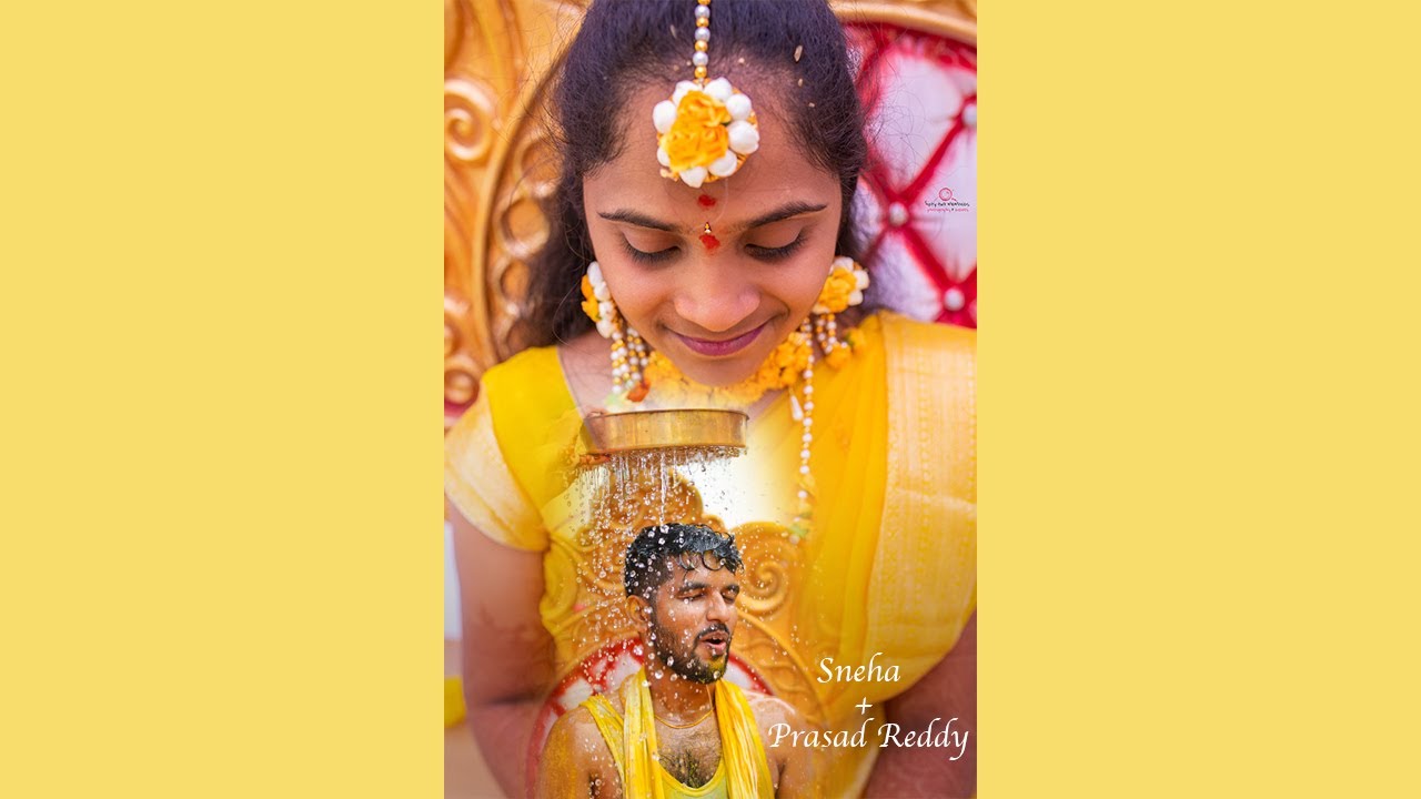 Sneha+Prasad Reddy | Haldi Ceremony Cinematic Highlights | 4K | 62 ...