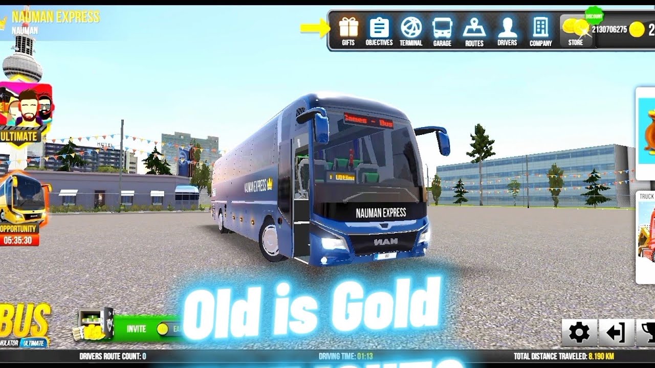 Game from Old version | Bus simulator ultimate | #naumangaming - YouTube