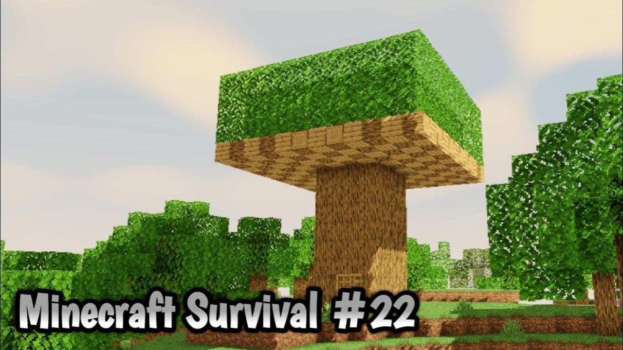 REMAKE BASECAMP POHON 4 BROTHER DI MINECRAFT SURVIVAL | Minecraft ...
