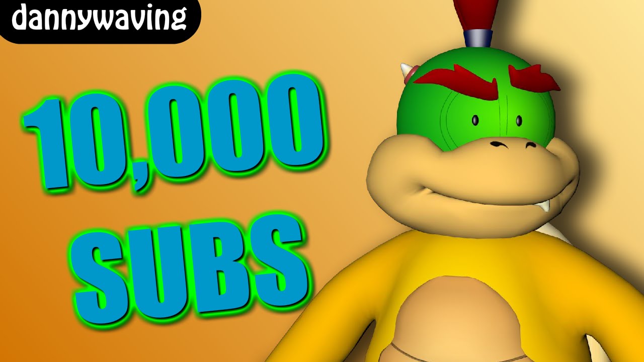 10000 subs - BOWSER JR VLOG! - YouTube