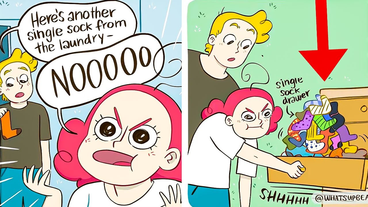 I GUARANTEE You've Had This Problem! (What's Up Beanie Webcomic) - YouTube