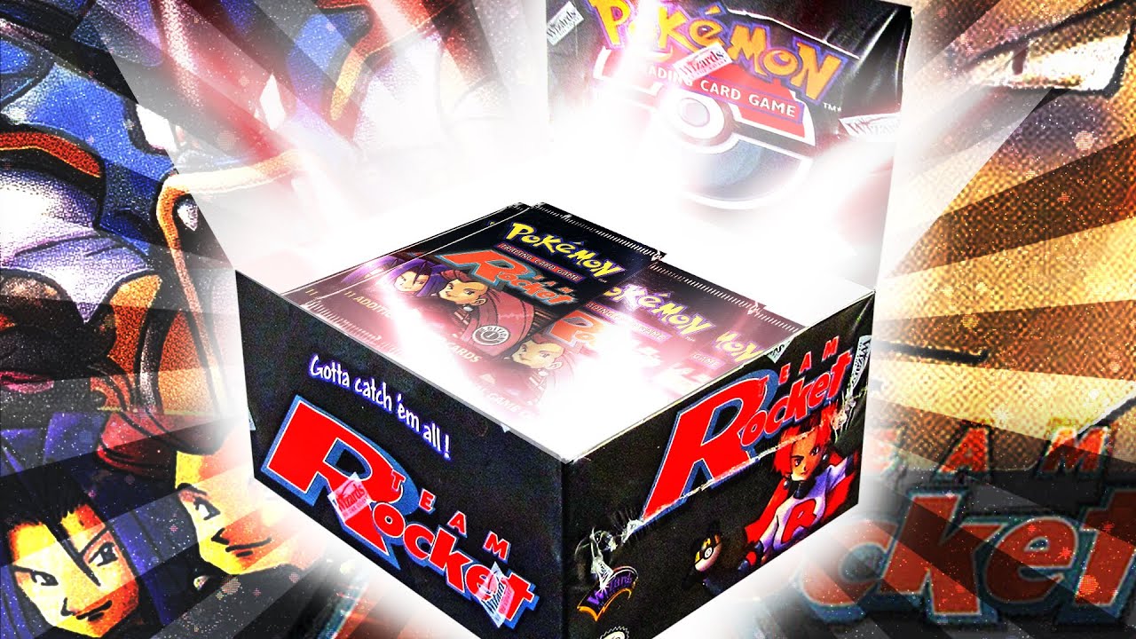 OPENING A FULL TEAM ROCKET 1st Edition Pokemon BOOSTER BOX !!! - YouTube