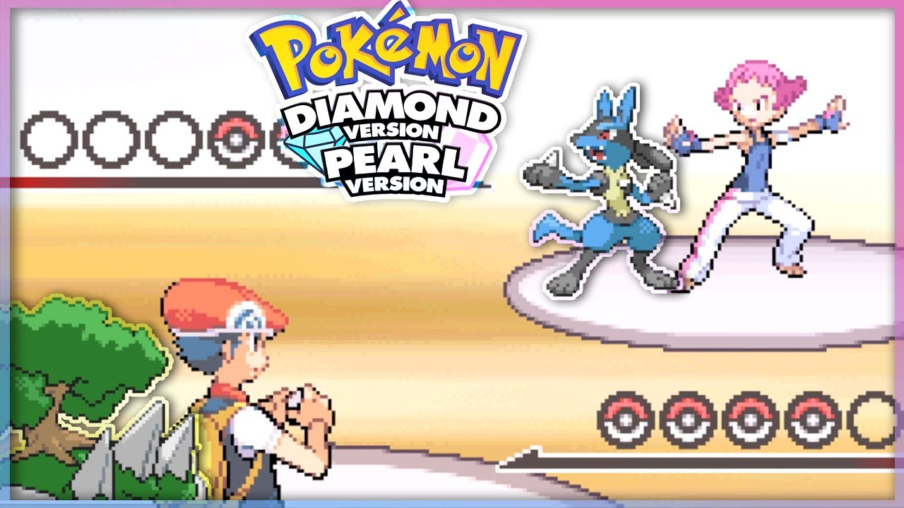 Battle v.s Gym Leader Maylene - Pokemon Diamond & Pearl - YouTube