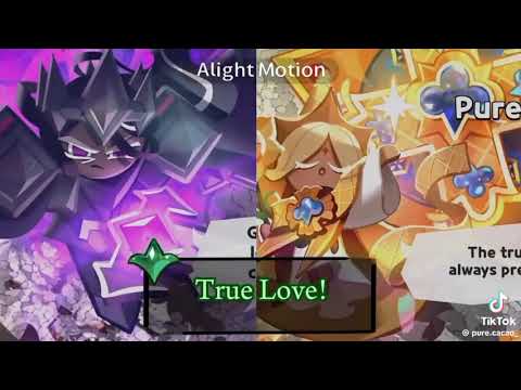 White Lily Cookie tells a ancient love story to gingerbrave, strawberry cookie, wizard cookie 