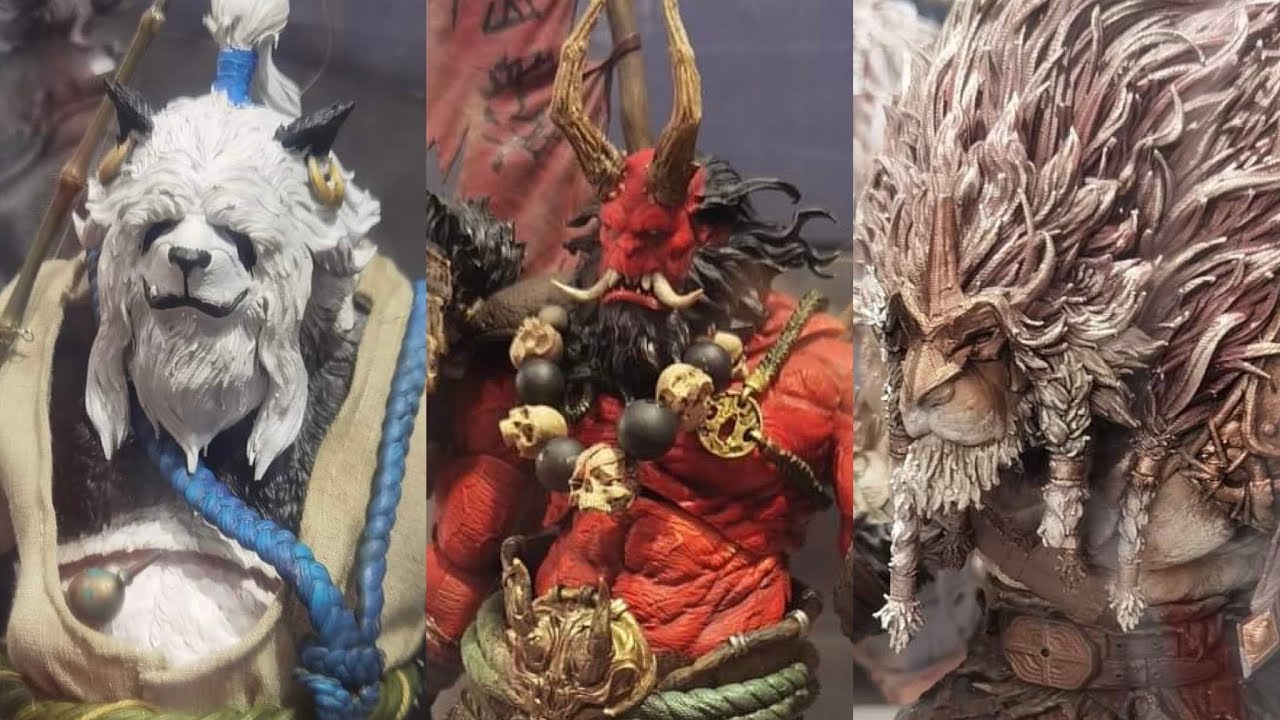 New furay planet action figures on display - YouTube