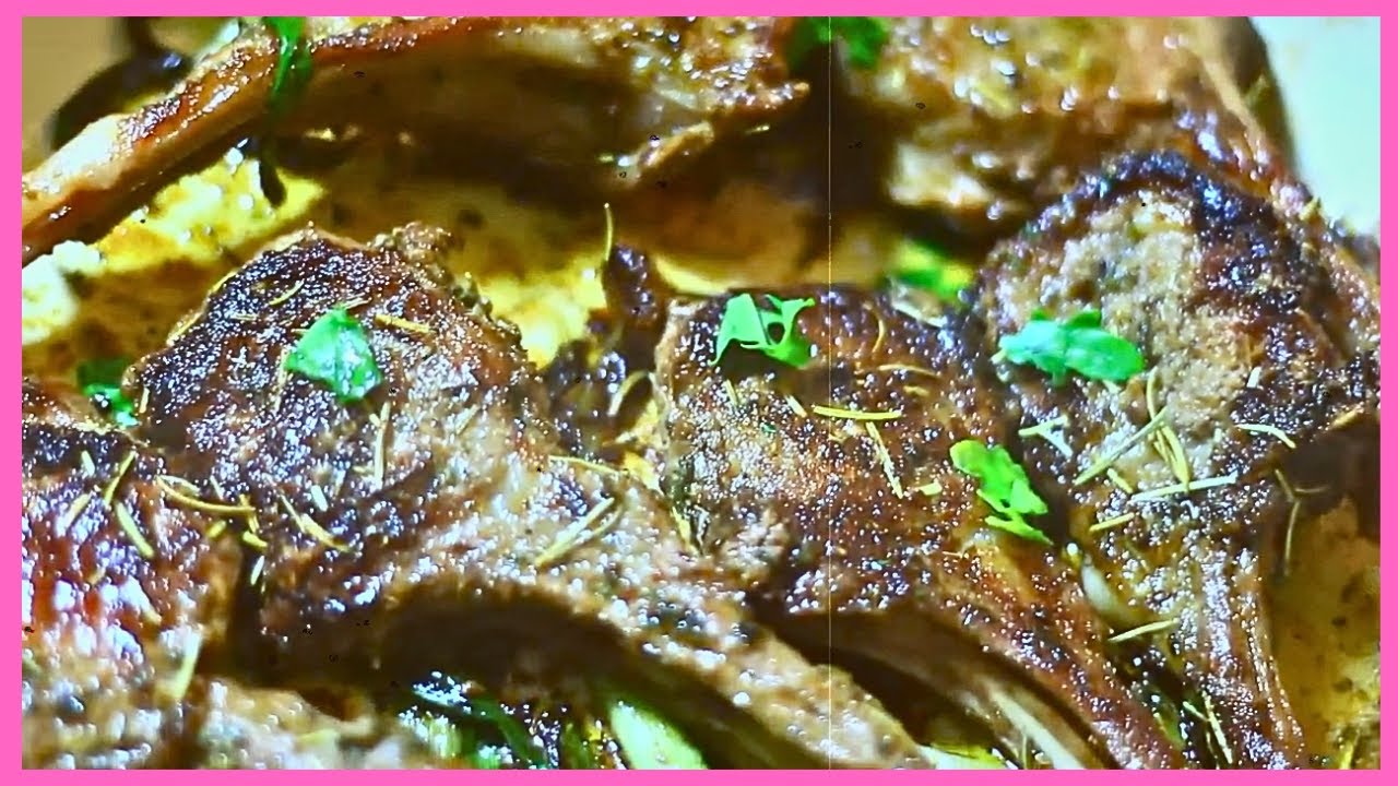 How To Season Lamb Chops | How to CLEAN and CUT A RACK OF LAMB FOR ...