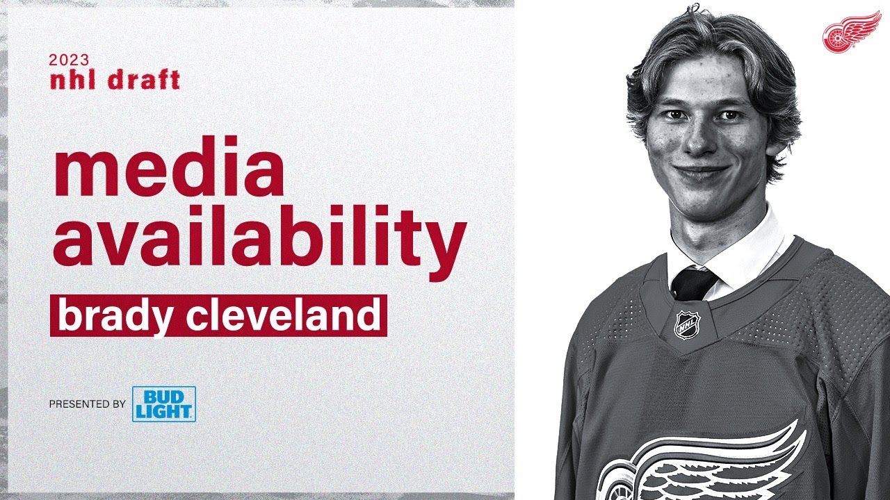 Brady Cleveland on Being Selected No. 47 Overall in the 2023 NHL Draft ...