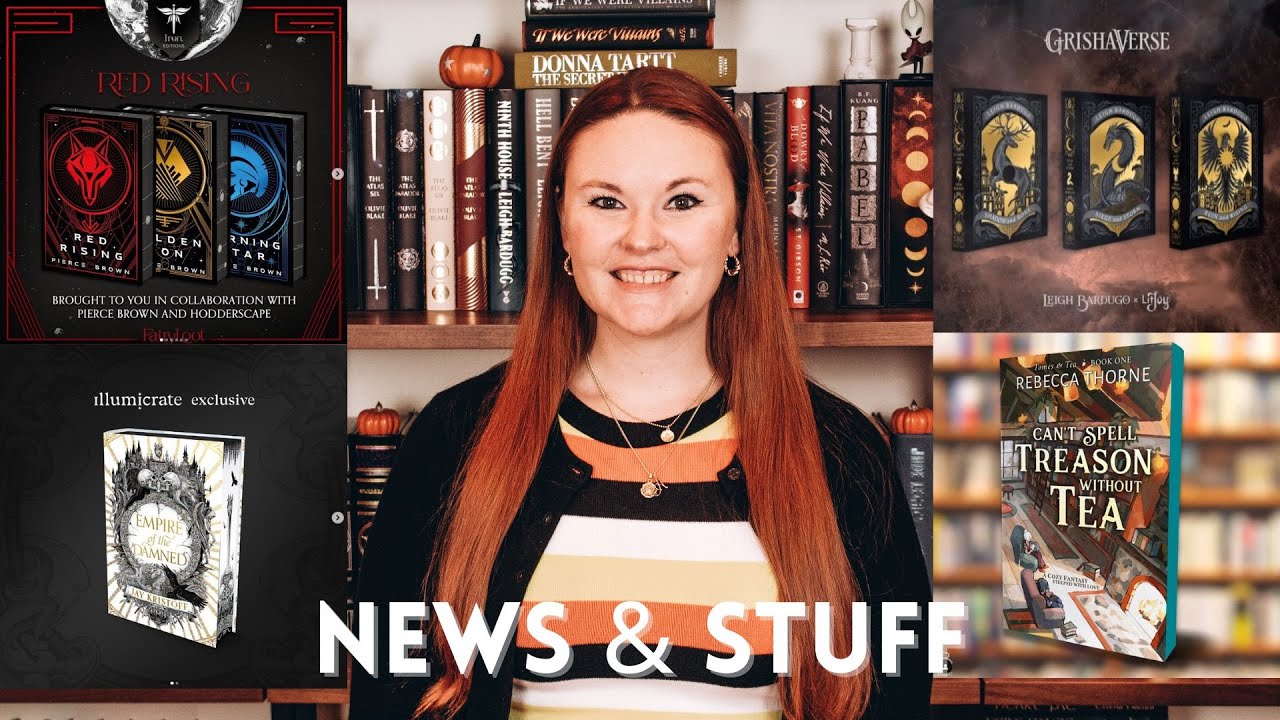 news & stuff | fourth wing, cassandra clare, ali hazelwood, jla & more ...