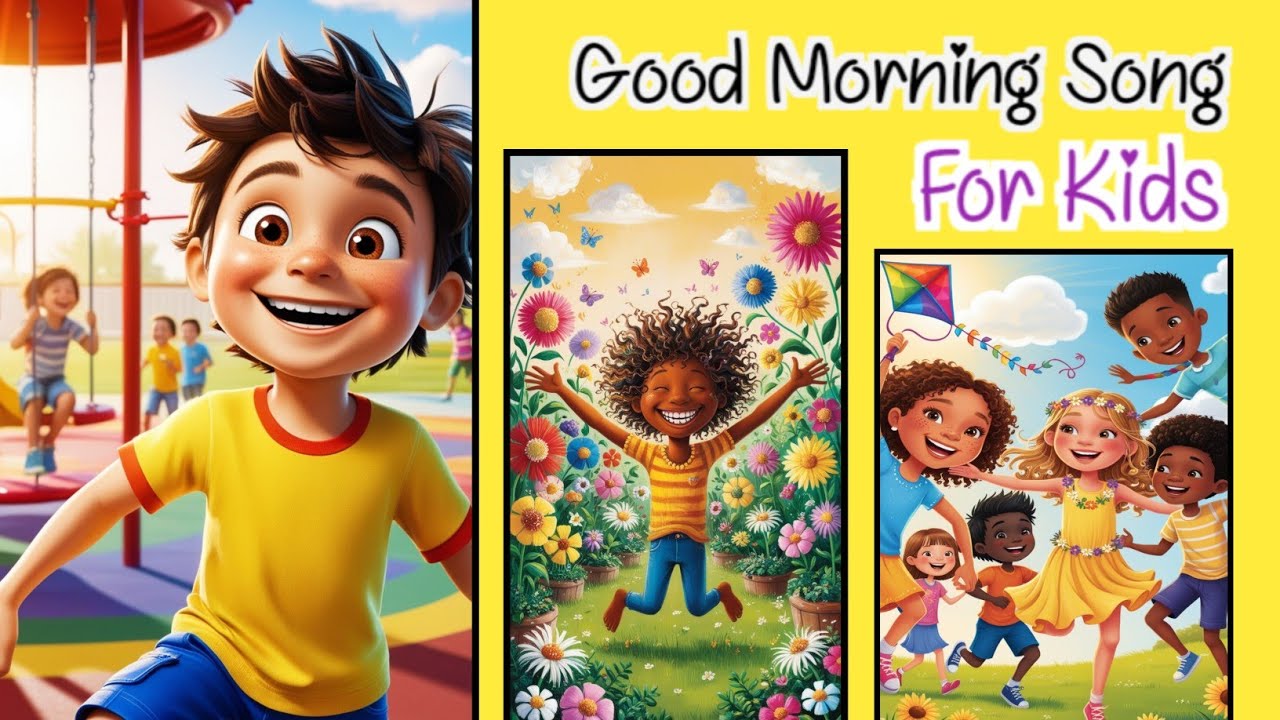 good morning song for kids | morning sunshine | morning song@beepbeep ...