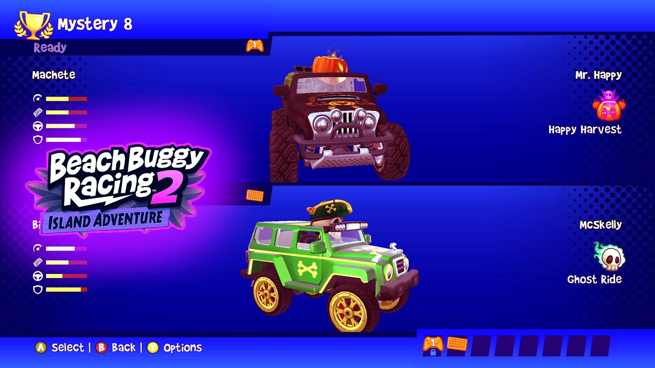 Mr. Happy vs MCSKelly - Beach Buggy Racing 2 Island Adventure - YouTube