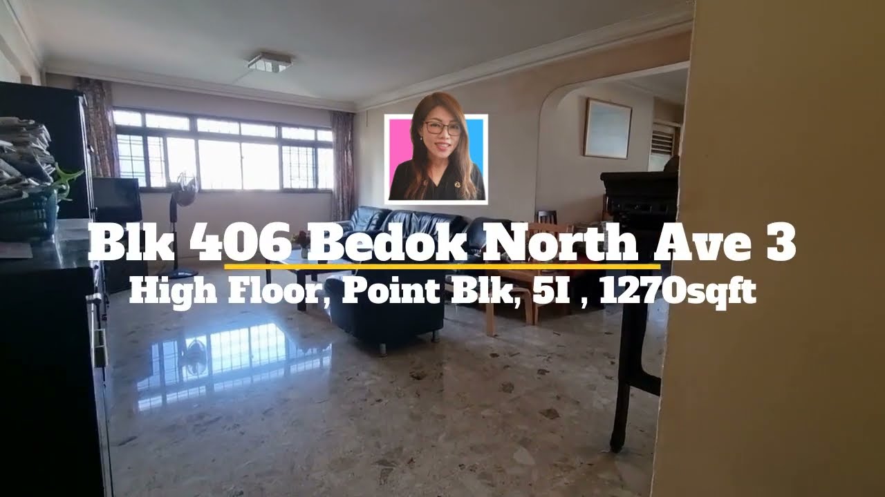 Blk 406 Bedok North Ave 3 | Point Block| 5I |118sqm | High Floor - YouTube