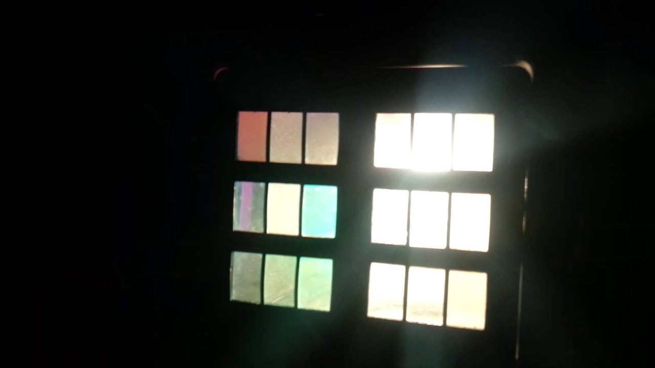 Acme Sunray MH-307 Demo - 18 Beam Color Changing Disco / Lighting ...