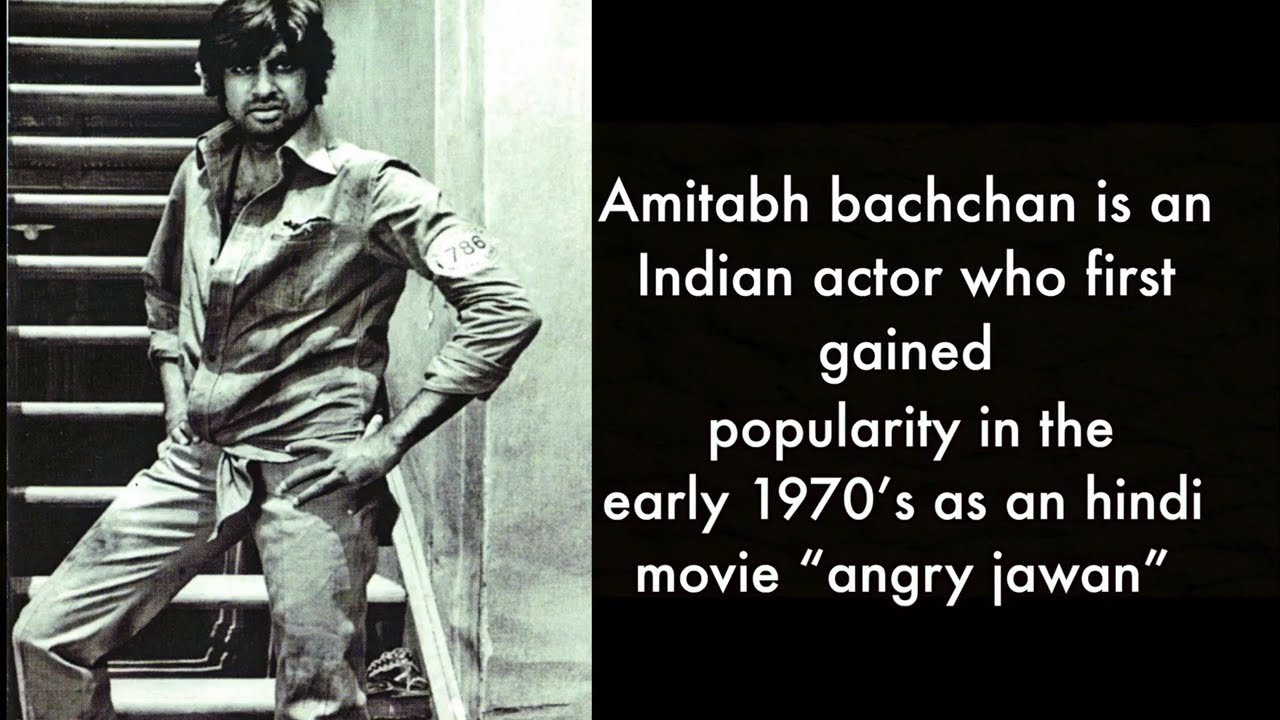 Amitabh Bachchan Life Story And Biography - Nutshell School - YouTube