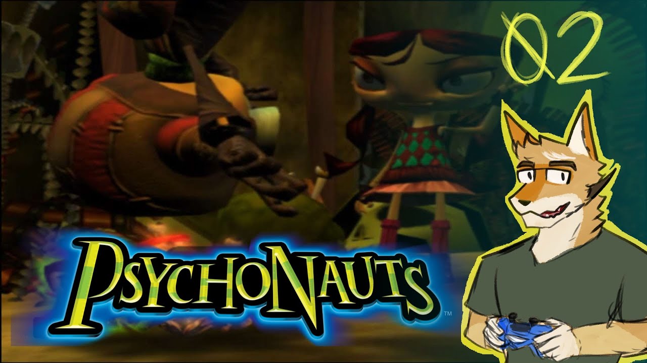 Psychonauts Part 2: Basic Braining - YouTube