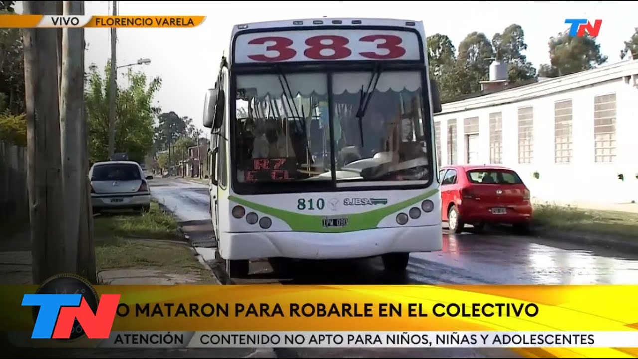 FLORENCIO VARELA: Asalto y asesinato a un pasajero de colectivo de la ...