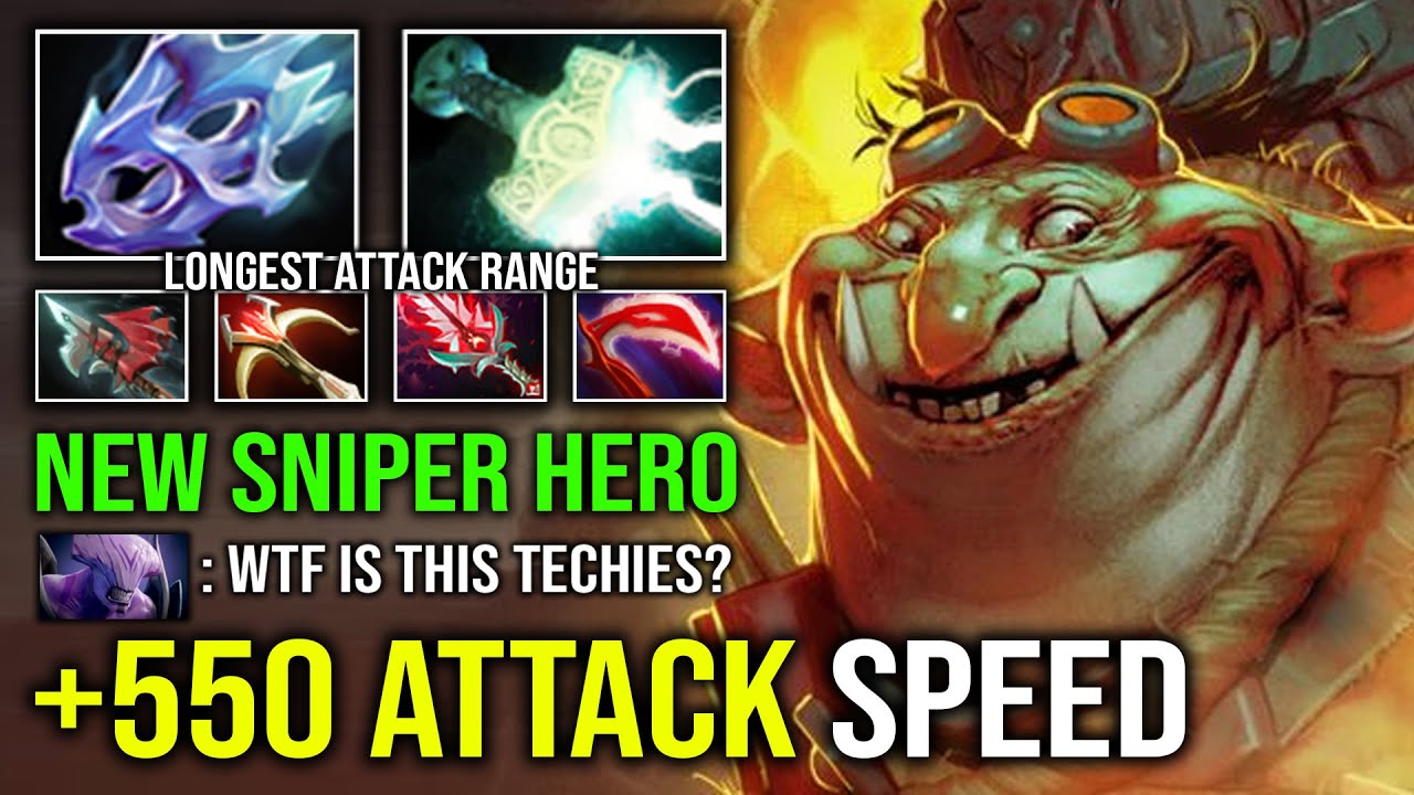 NEW SNIPER HERO +550 Attack Speed Unlimited Lightning Longest Range ...