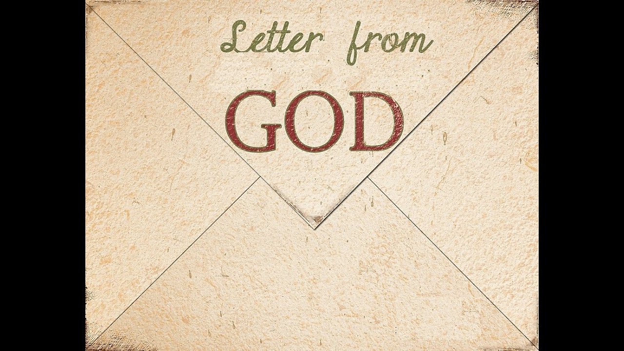 A Letter From God (I Am The GOD Of All Ages) - 02.04.24 - YouTube