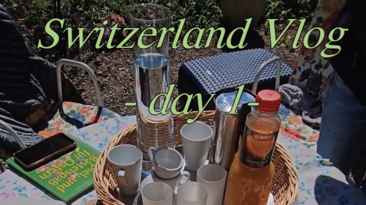 small streamer goes to SWITZERLAND -vlog day 1- - YouTube