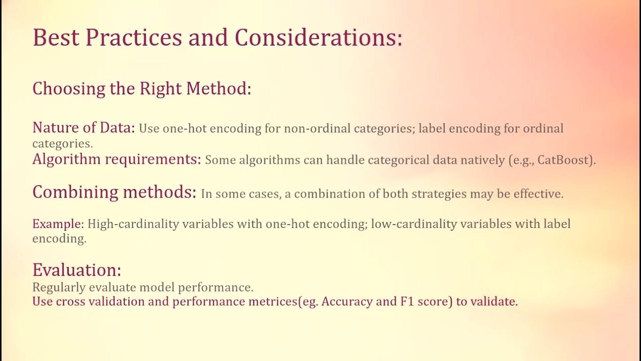 Handling categorical variables in Decision Trees - YouTube