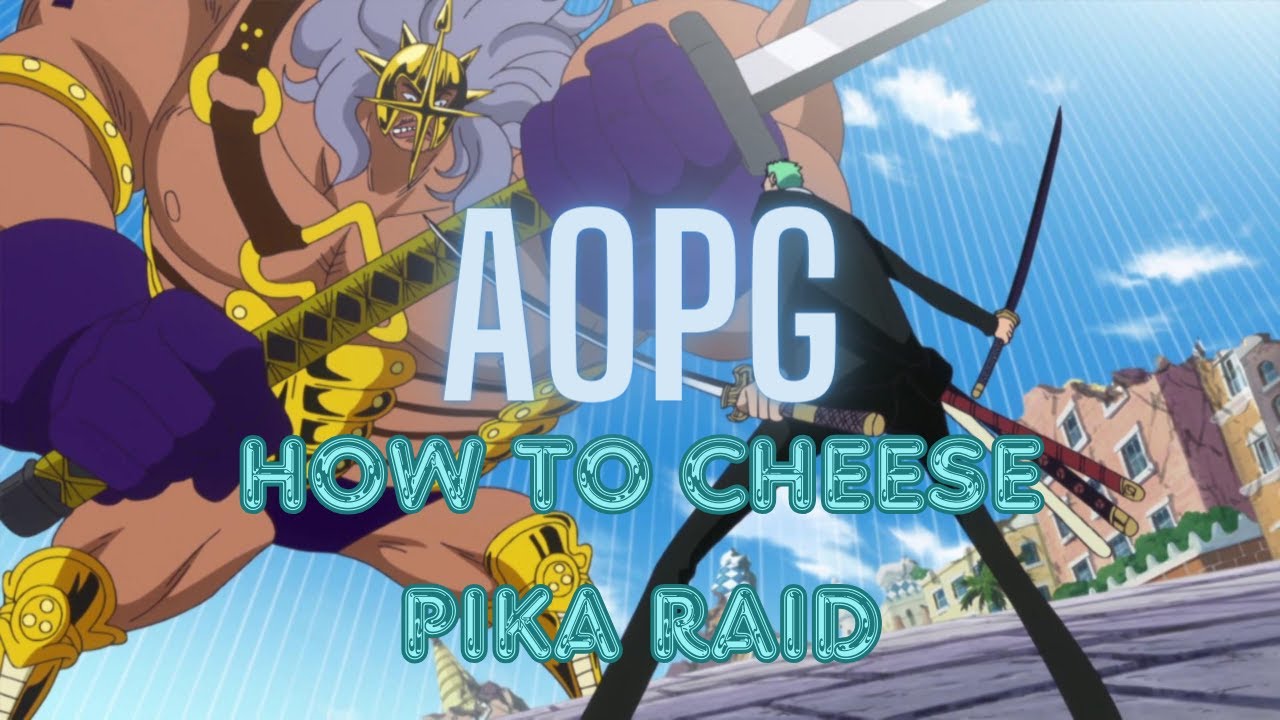 [AOPG] How to CHEESE Pika RAID | A One Piece Game - YouTube