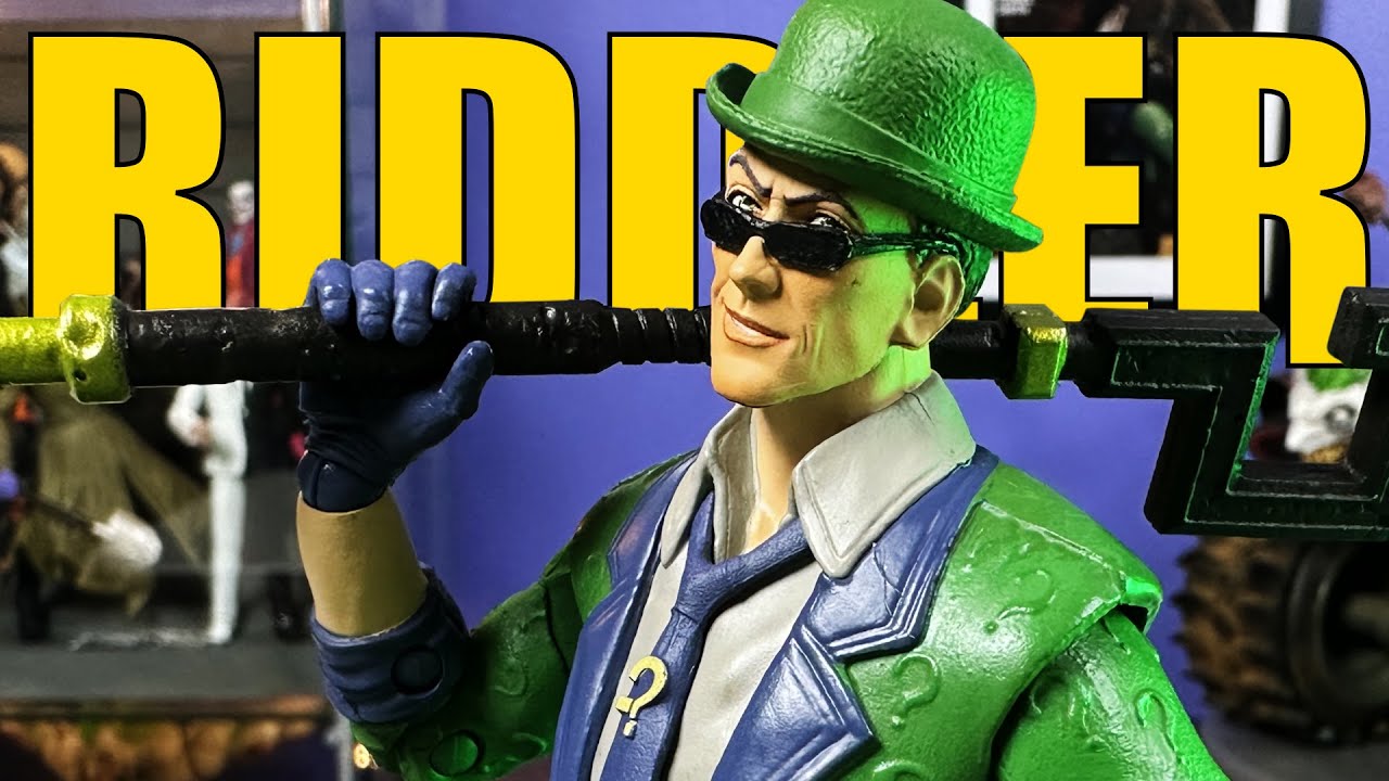 DC Multiverse | The Riddler | Arkham City | McFarlane Toys | DC Comics ...