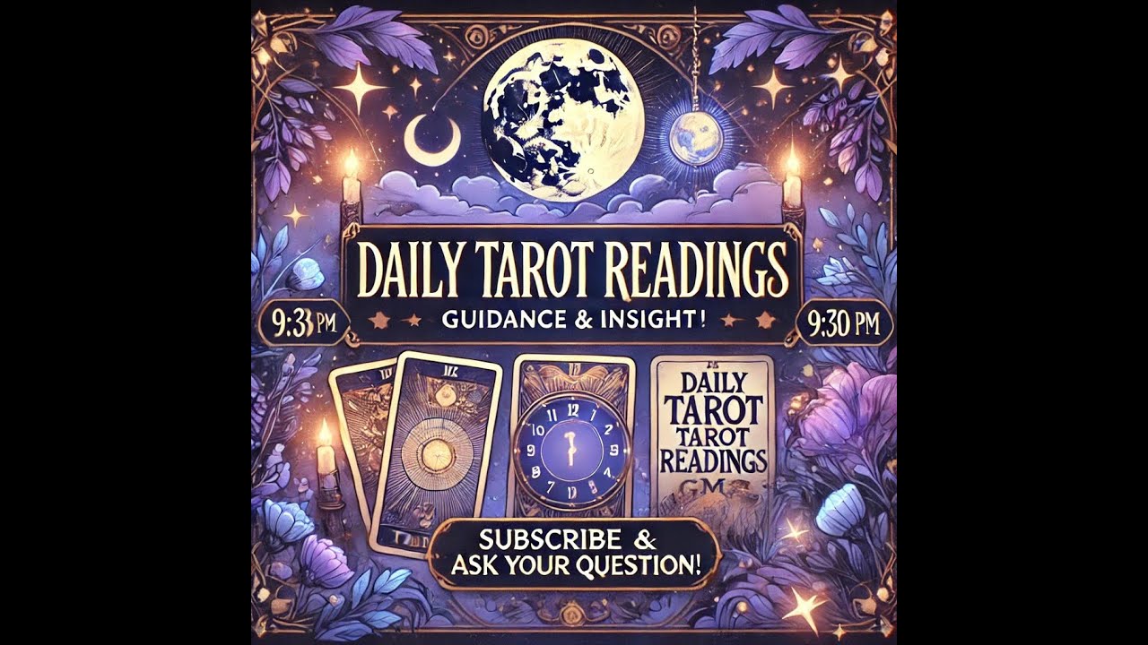 Daily Tarot Readings: Guidance and Insight 🌟 - YouTube