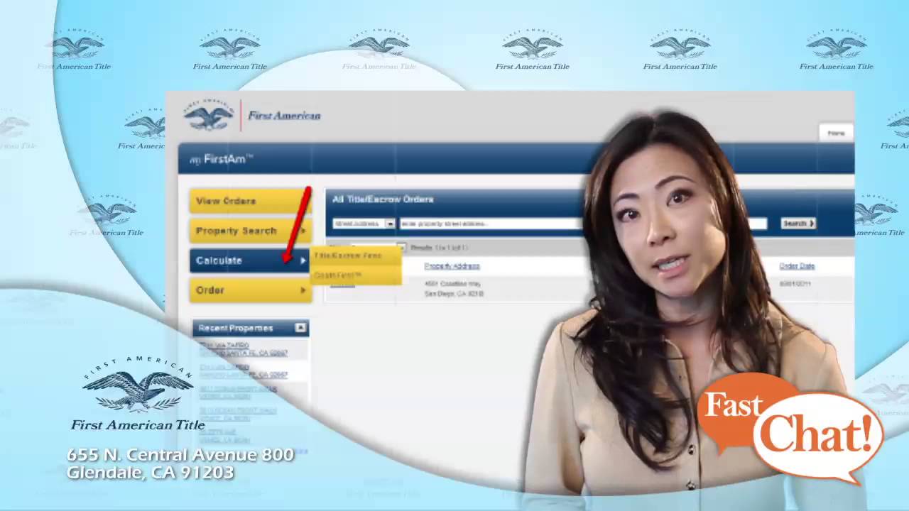 Angie Tang's Title Tips with First American Title -- myFirstAm.com (MFA ...